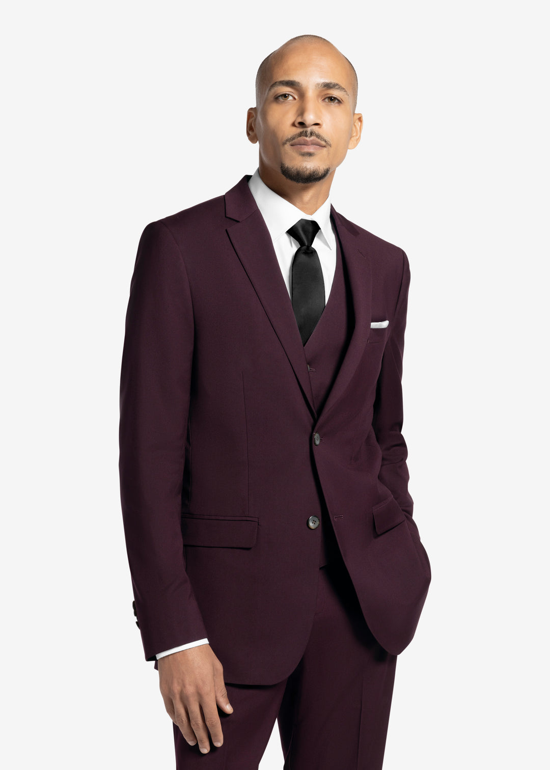 Burgundy Suit Jacket - Iconic Style & Comfort – Generation Tux